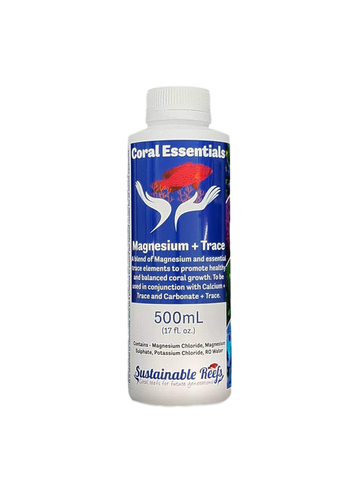 Coral Essentials - Magnesium + Trace 500mL – Aquamarine Aquaristic